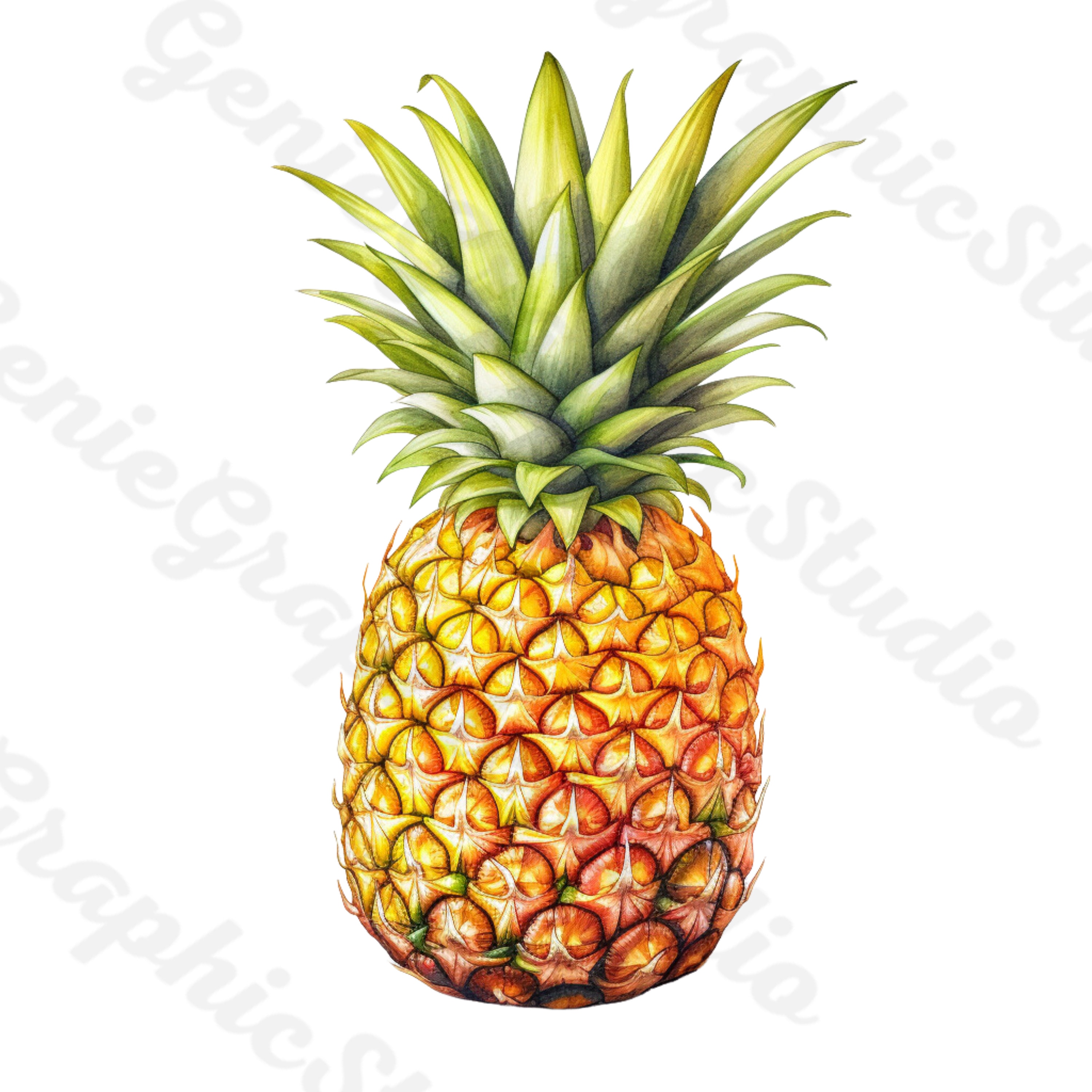 Pineapple Clipart, Summer Clipart, Fruit PNG, Pineapple Png ...