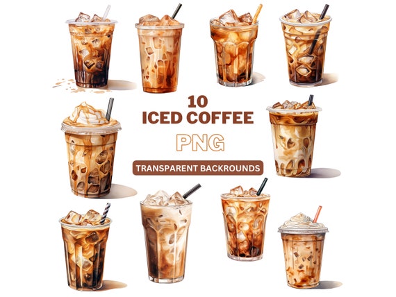 Eiskaffee Zeichen