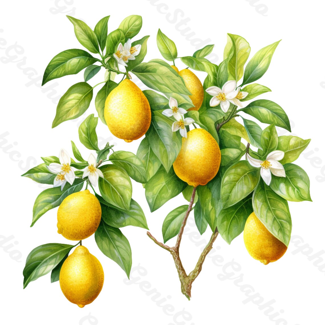 Lemon PNG Bundle Lemon Clipart, Summer Png, Spring Png, Fruit PNG ...