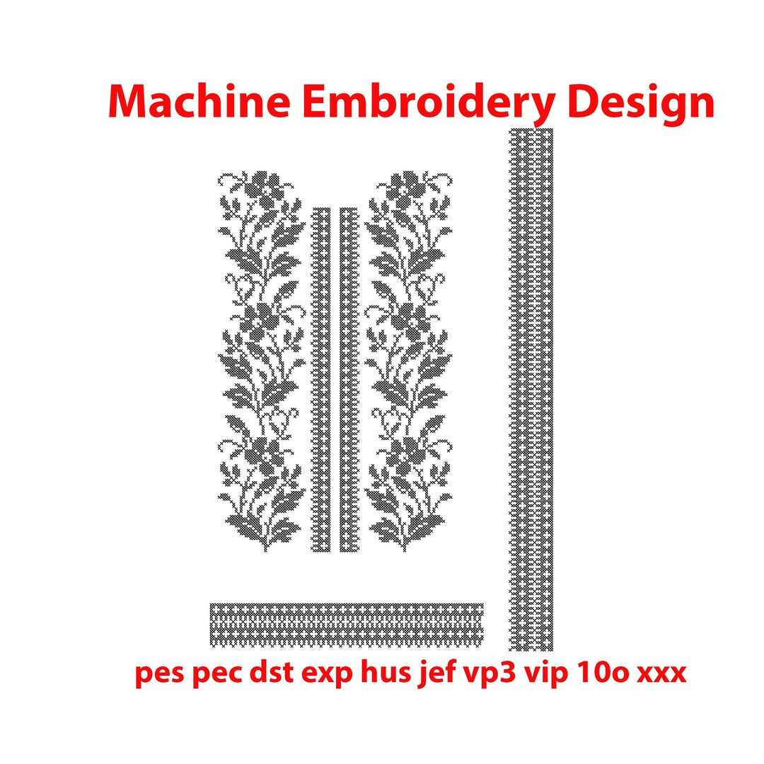 Sokalska Vyshyvanka Machine Embroidery Design – Ukrainian Shirt Pattern ...