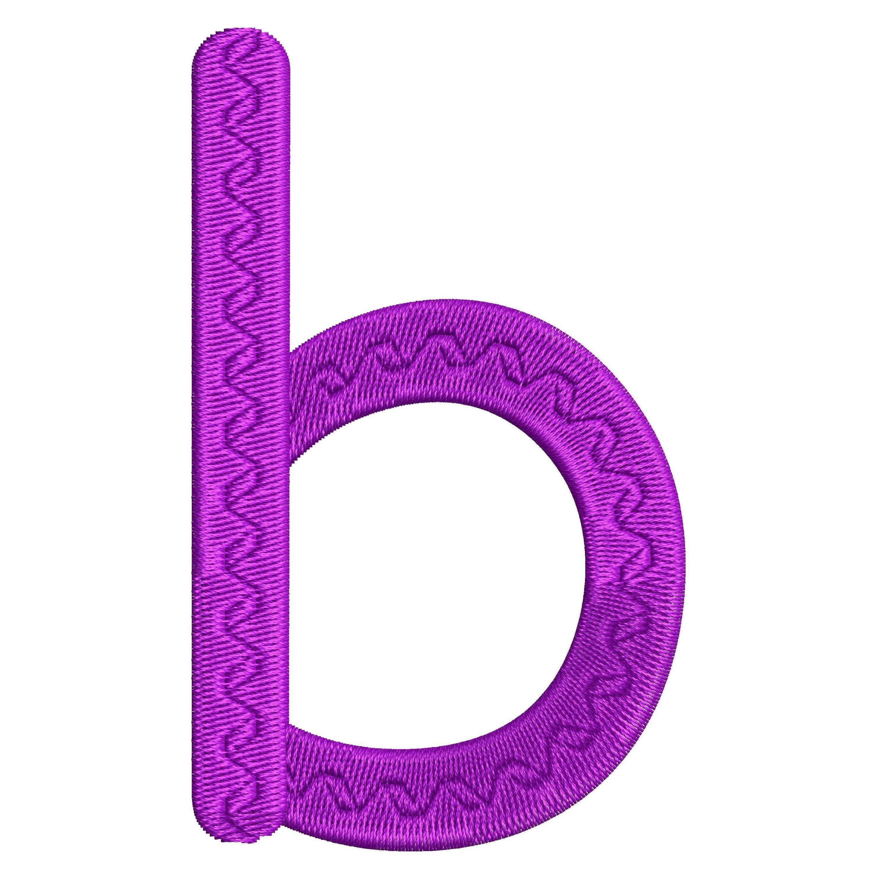 ABC Alphabet Lower Case Letters Patterned Unisex Font Alphabet Letters ...