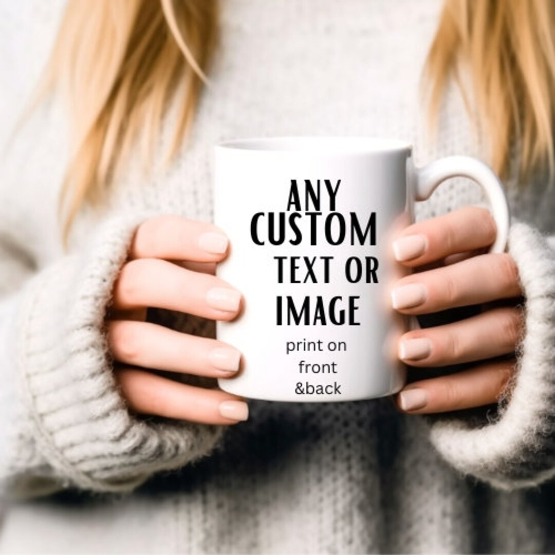 Personalized Mug Create Your Own Design for Birthday Gifts Men and ...