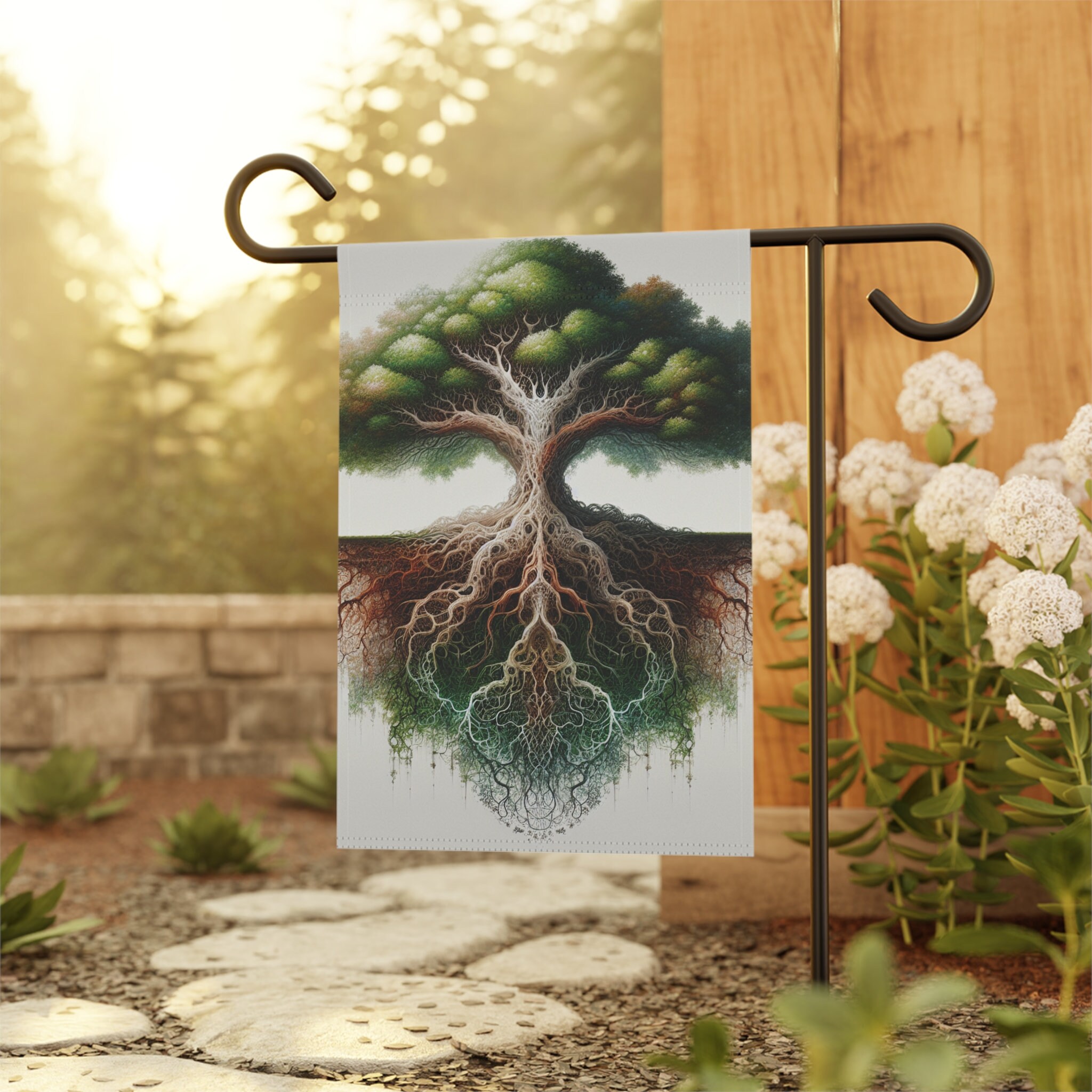 Tree of Life Garden & House Banner - Etsy