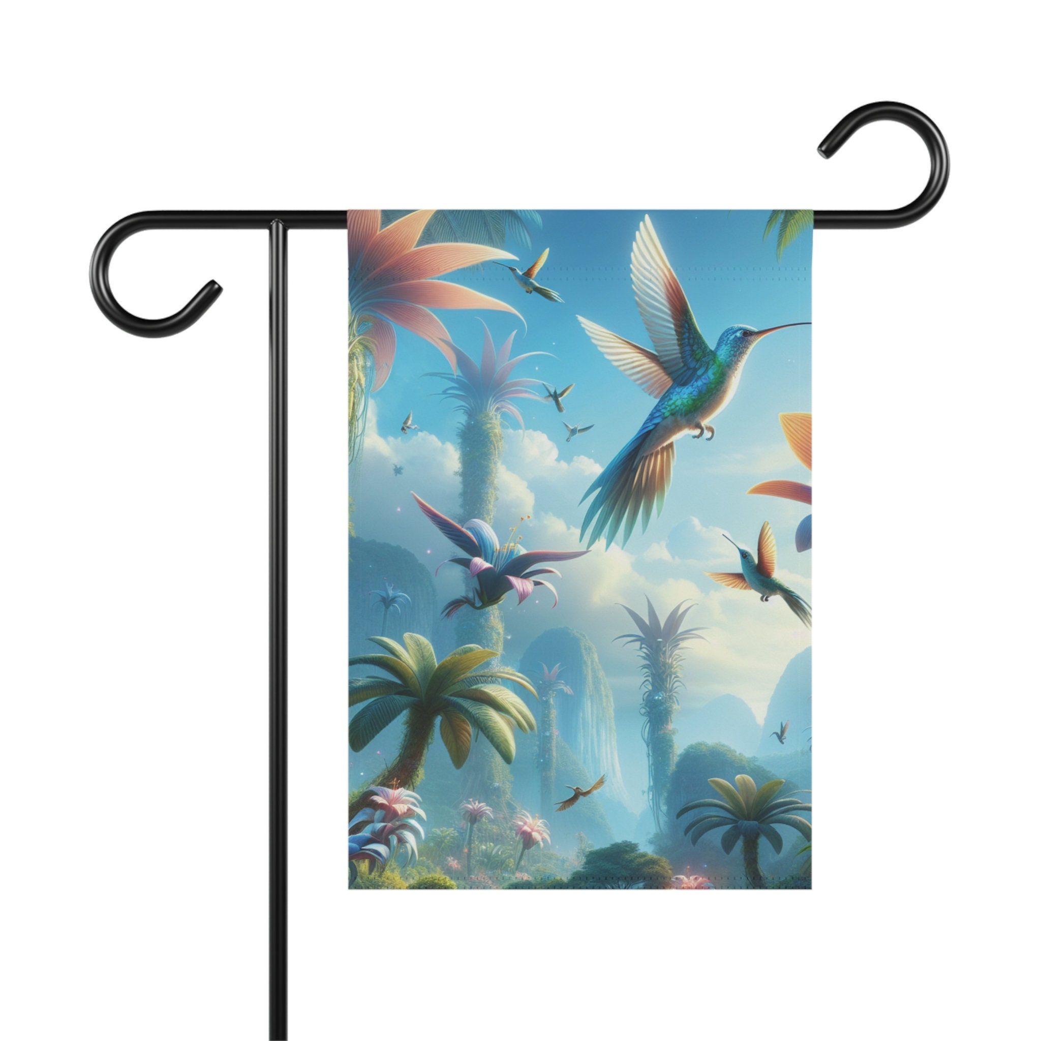 Hummingbird 4 Garden & House Banner - Etsy