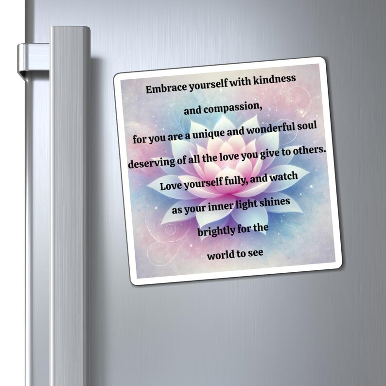 Self-love Affirmation Magnet - Etsy