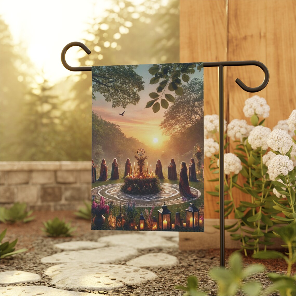 Wiccan Summer Solstice Garden Banner - Etsy