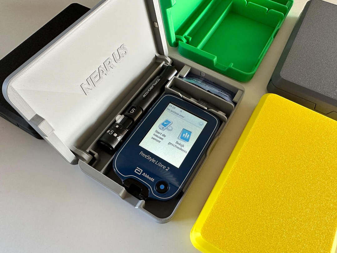 Freestyle Libre 1 2 3 Sensor Reader Case Diabetes Accessory | Organize ...