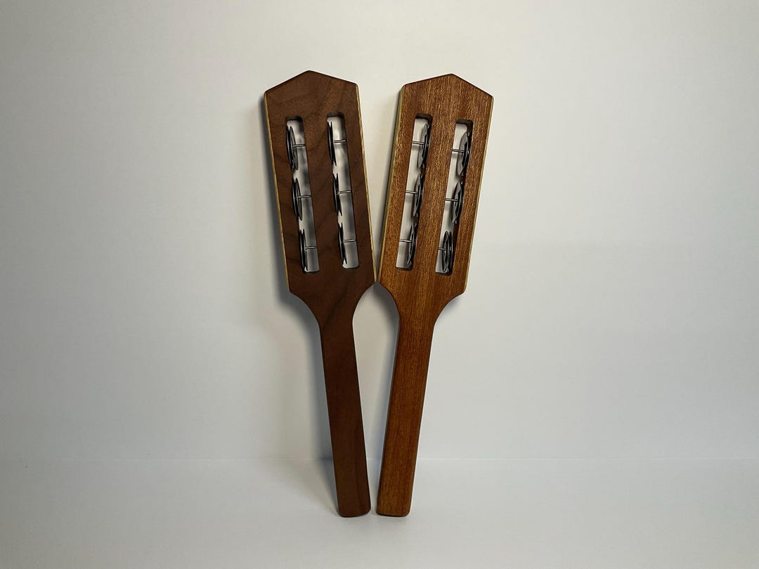 Tambourine Stick Made of Solid Hardwoods. A Hand Percussion Instrument ...