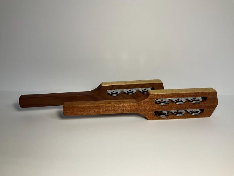 Tambourine Stick Made of Solid Hardwoods. A Hand Percussion Instrument ...