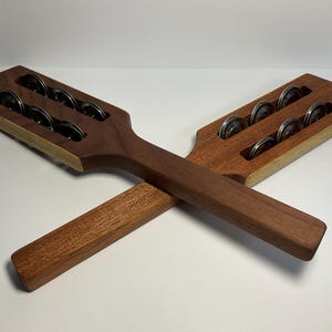 Tambourine Stick Made of Solid Hardwoods. A Hand Percussion Instrument ...