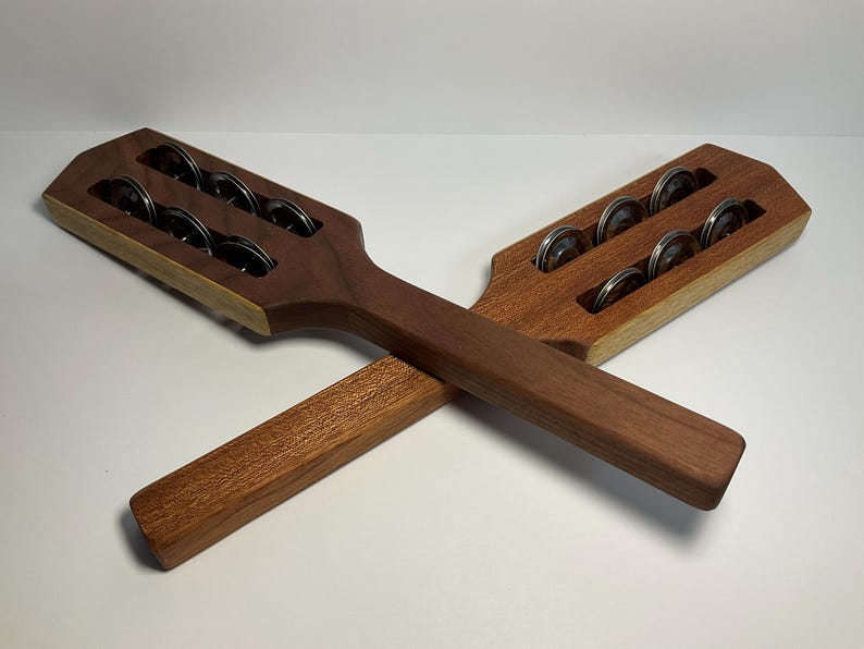 Tambourine Stick Made of Solid Hardwoods. A Hand Percussion Instrument ...