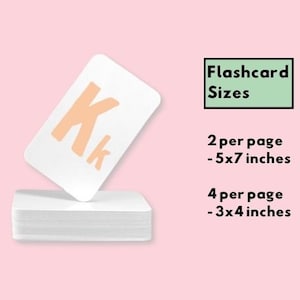 Bundle ABC Flashcards and ABC Poster | Alphabet Flash Cards Printable ...