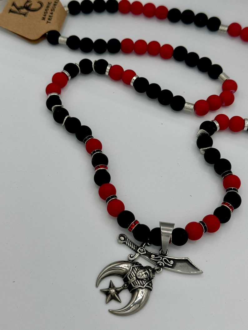 Shriner Necklace in Gold or Silver - Etsy