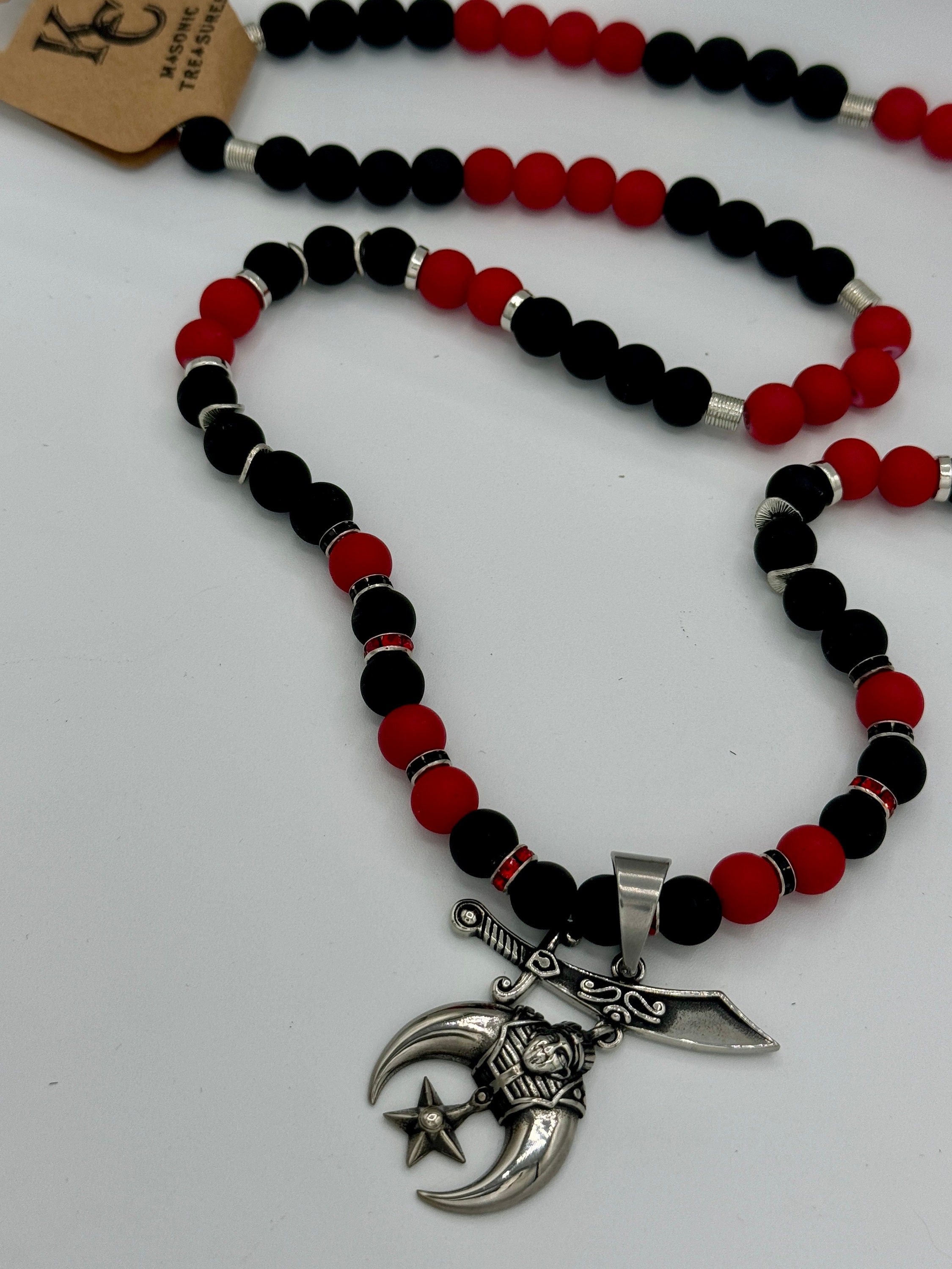 Shriner Necklace in Gold or Silver - Etsy