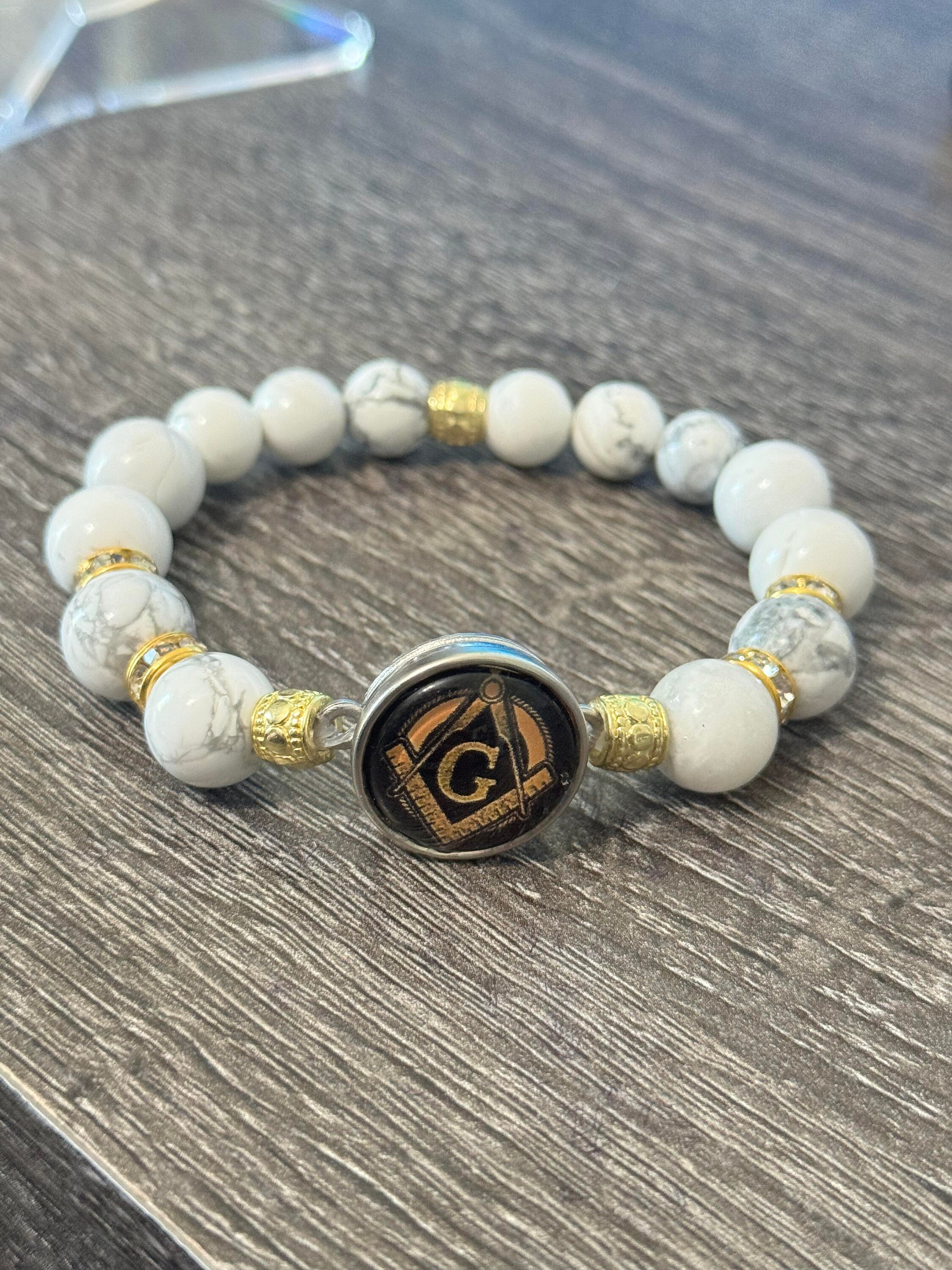 Masonic Button Bracelet - Etsy