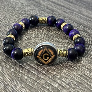 Masonic Button Bracelet - Etsy