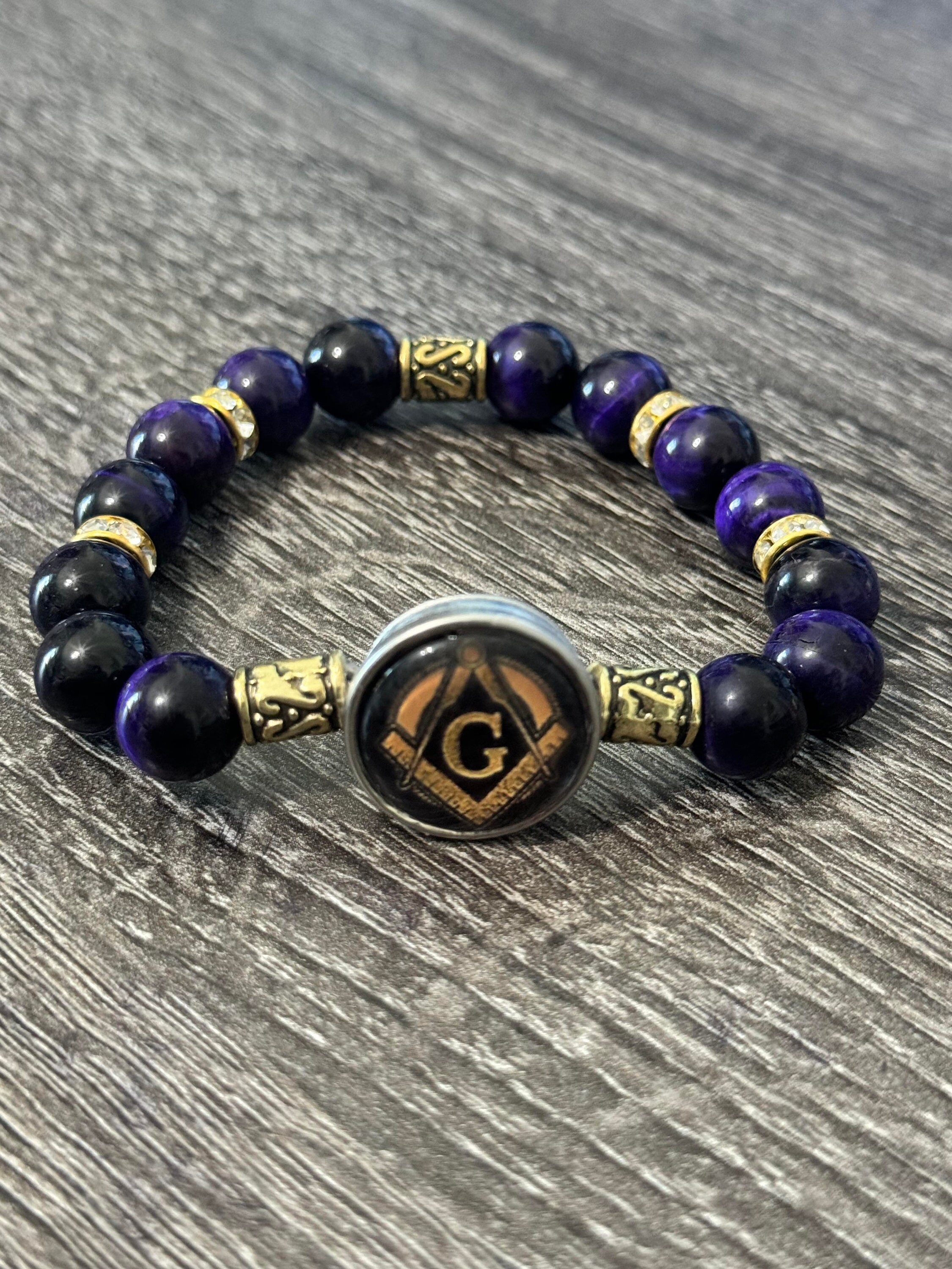 Masonic Button Bracelet - Etsy