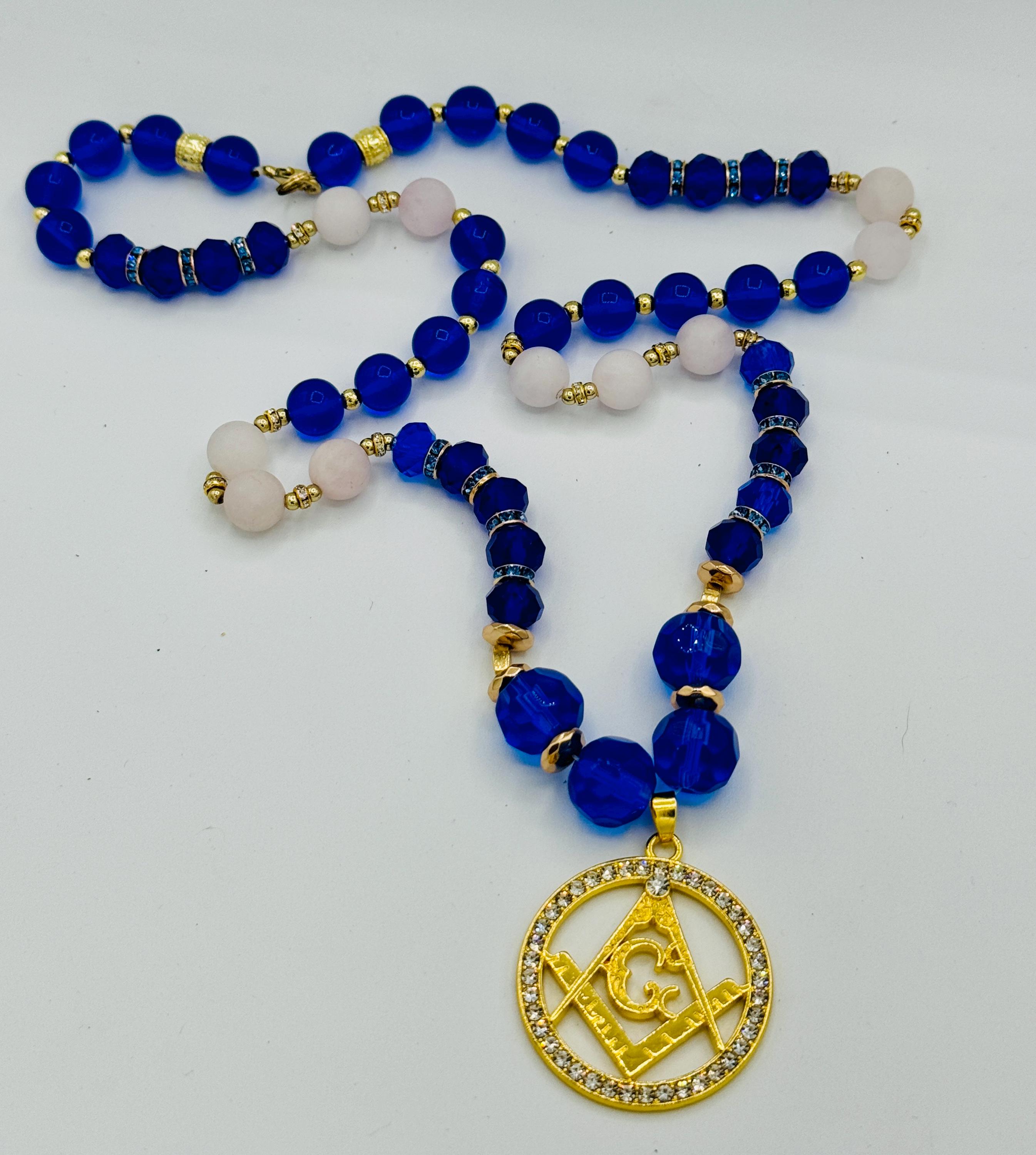 Compass and Square Emblem Masonic Necklace - Etsy