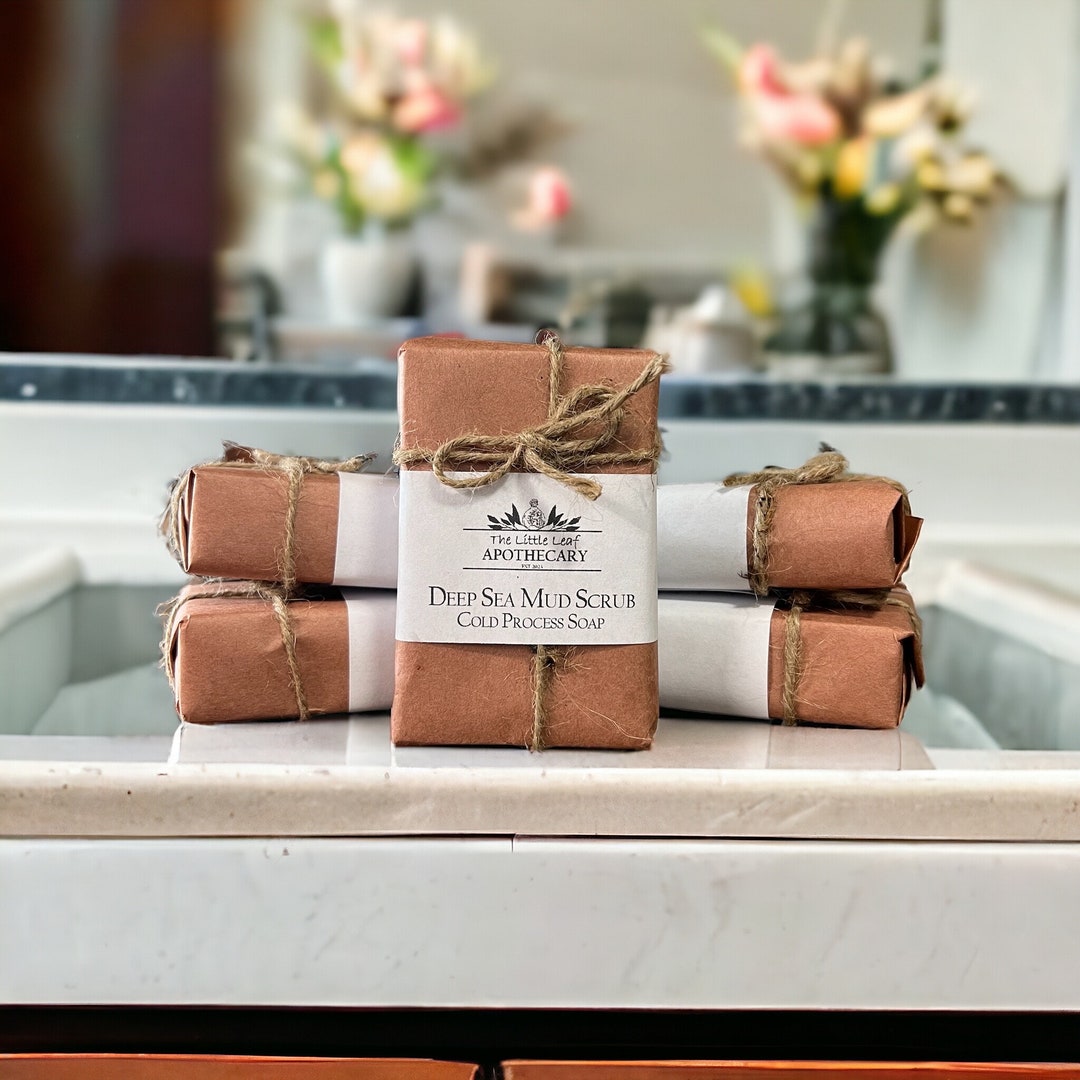 Deep Sea Mud Scrub Cold Process Soap - Etsy