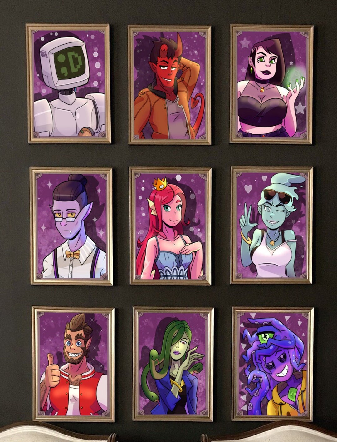 Monster Prom Postcard Prints - Etsy