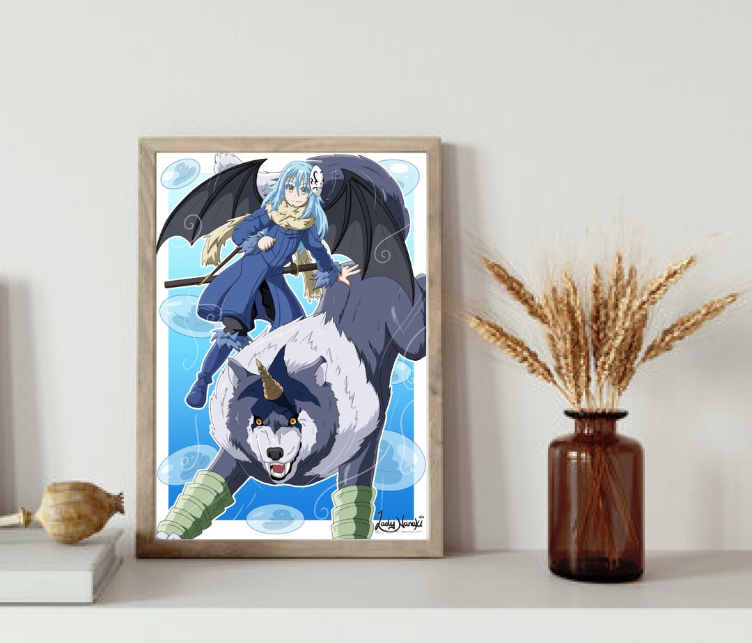 Rimuru and Ranga Tempest Wall Print - Etsy