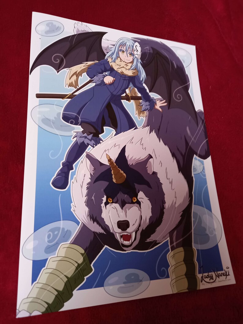 Rimuru and Ranga Tempest Wall Print - Etsy