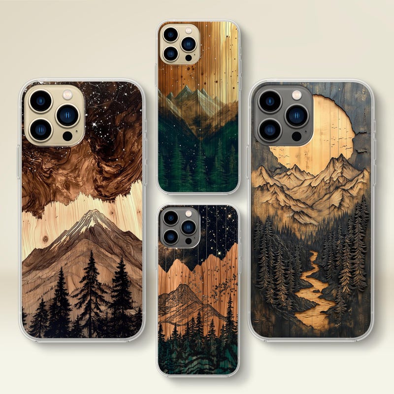 Wooden Phone Cases - Etsy
