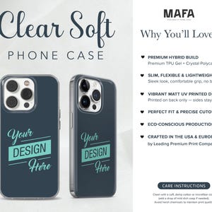 Personalized Bookish Phone Case With Custom Titles, Clear Transparent ...