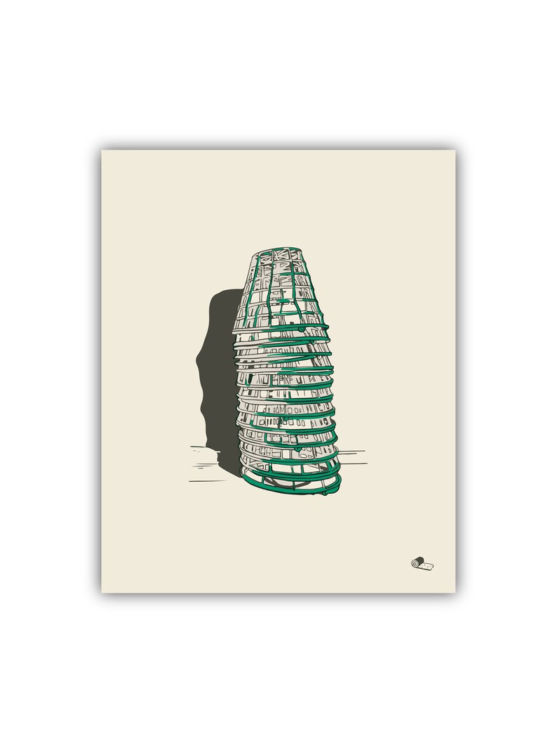 Range Buckets Golf Print matte Physical Art Print - Etsy