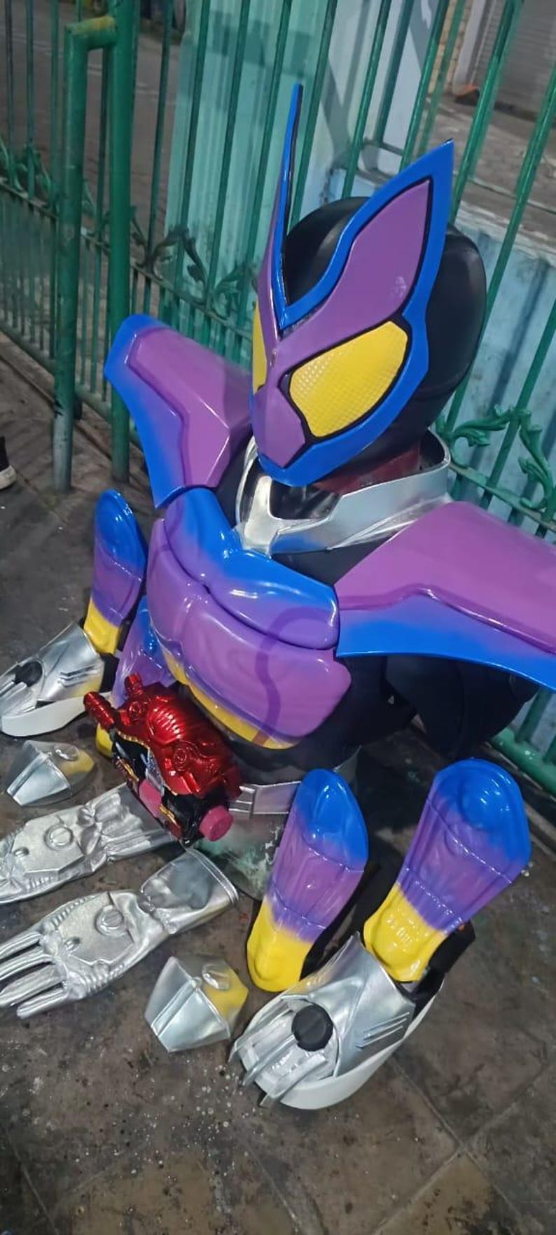 Kamen Rider Gavv Poppin Gummy Form Tokusatsu Suit Wearable Cosplay Costume Commision - Etsy