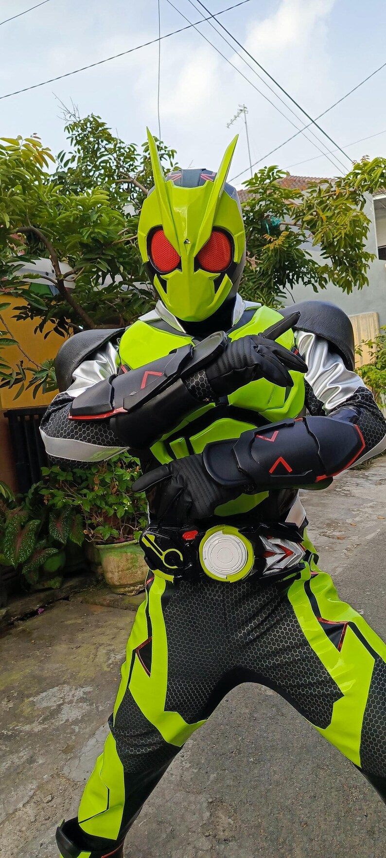 Kamen Rider Zero One Rising Hopper Tokusatsu Suit Wearable Cosplay ...