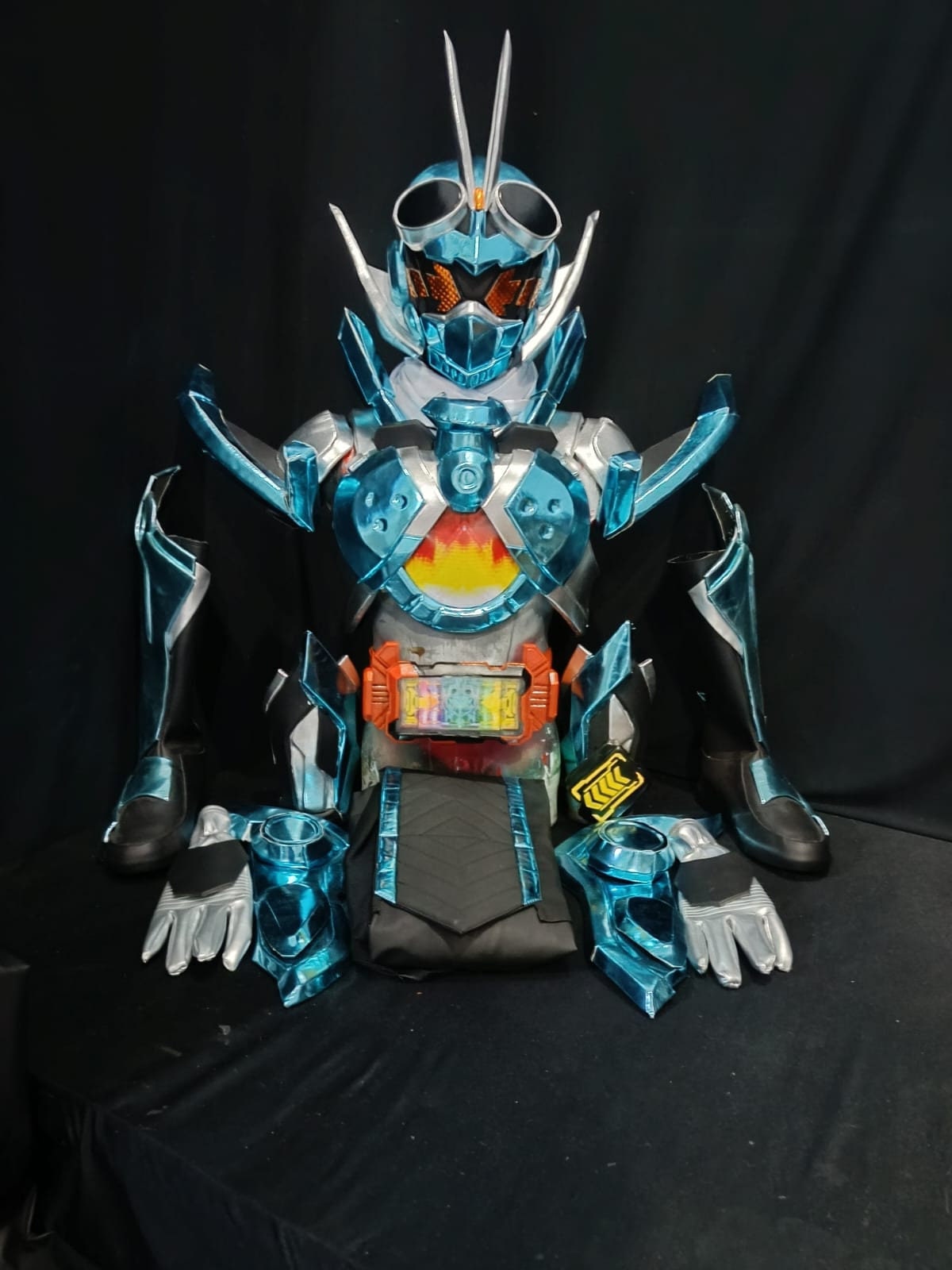 Kamen Rider Gotchard Steamhopper Cosplay Costume Tokusatsu Suit ...