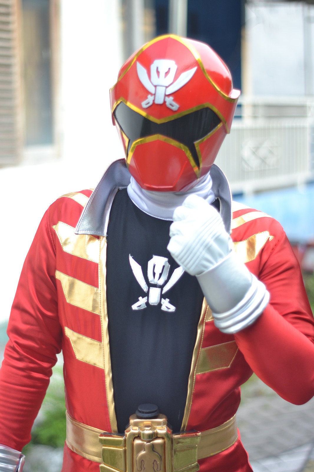 Gokai Red Power Rangers Cosplay Costume - Custom Order - Etsy