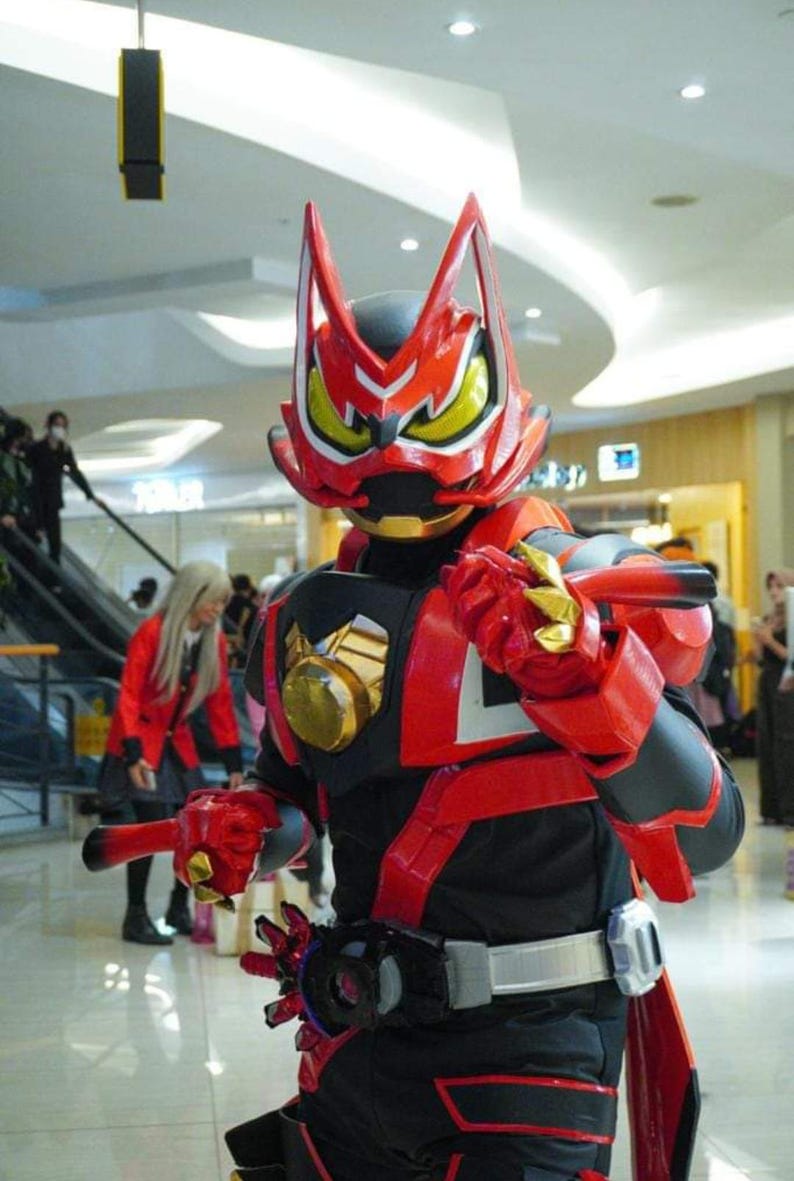 Kamen Rider Geats Lazer Boost Tokusatsu Suit Wearable Cosplay Costume ...
