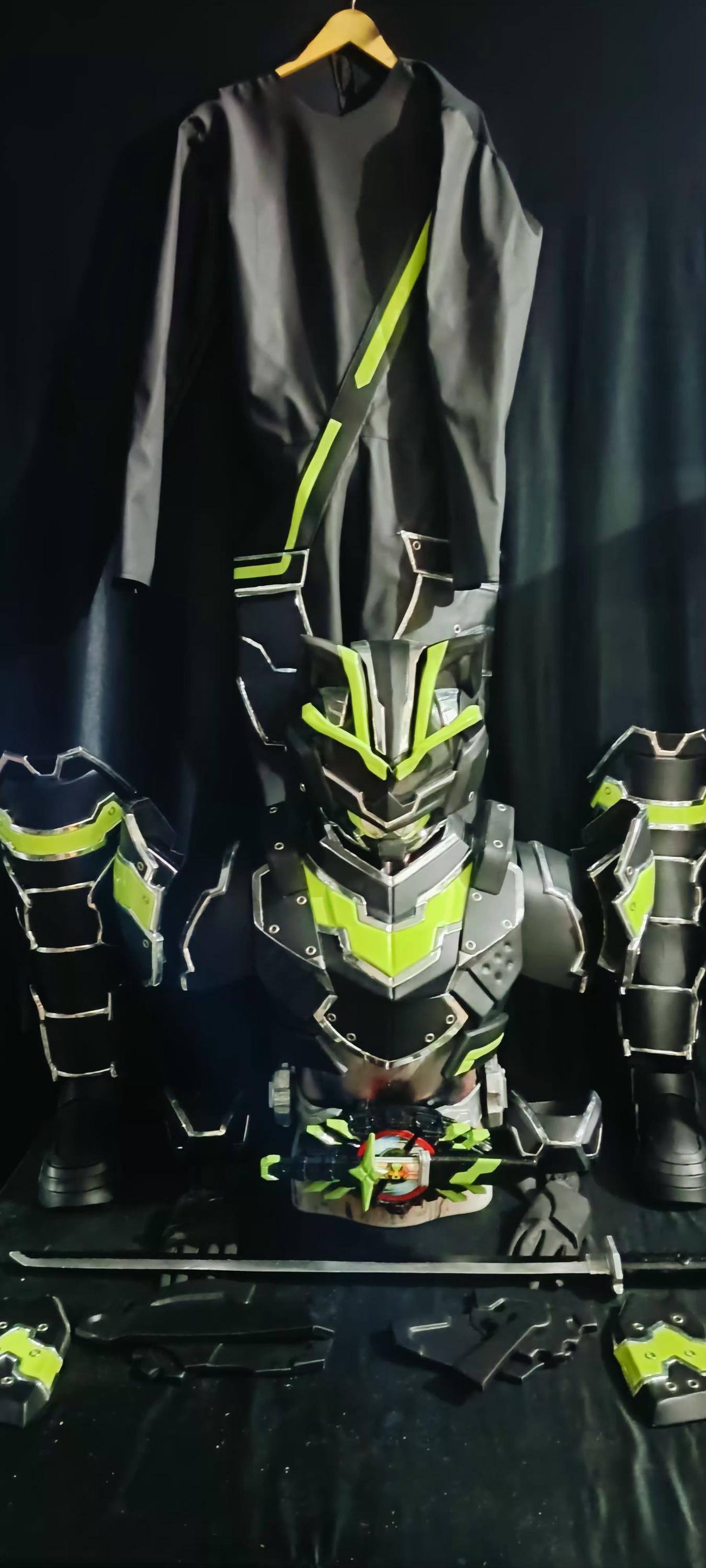 Kamen Rider Tycoon Bujin Sword Wearable Tokusatsu Cosplay Costume Suit ...