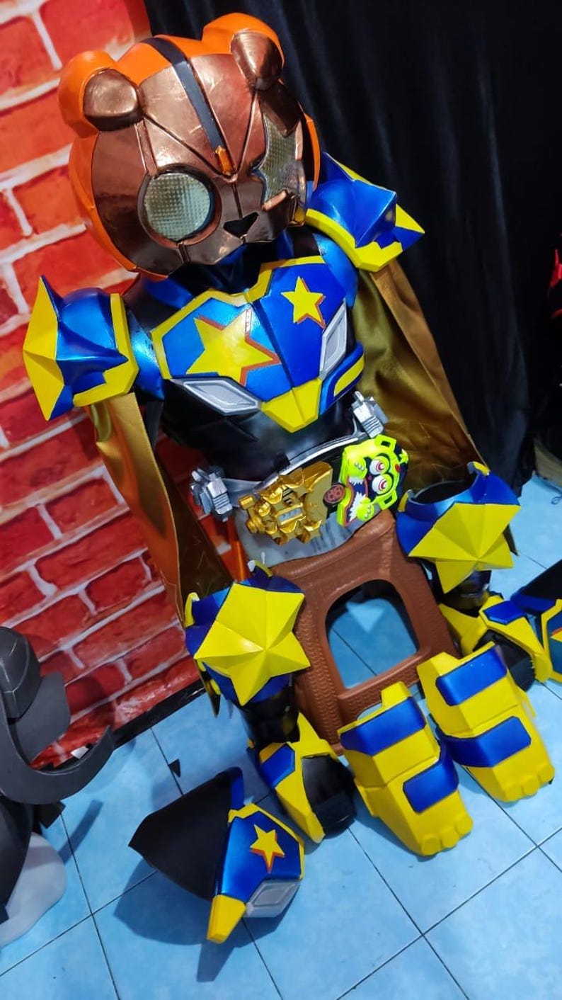 Kamen Rider Punkjack Monster Fever Form Wearable Cosplay Costume ...
