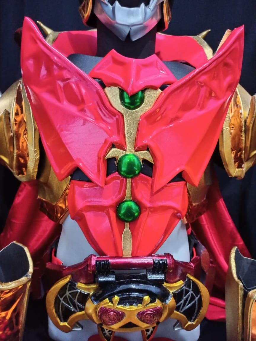 Kamen Rider Kiva Emperor Tokusatsu Suit Wearable Cosplay Costume ...