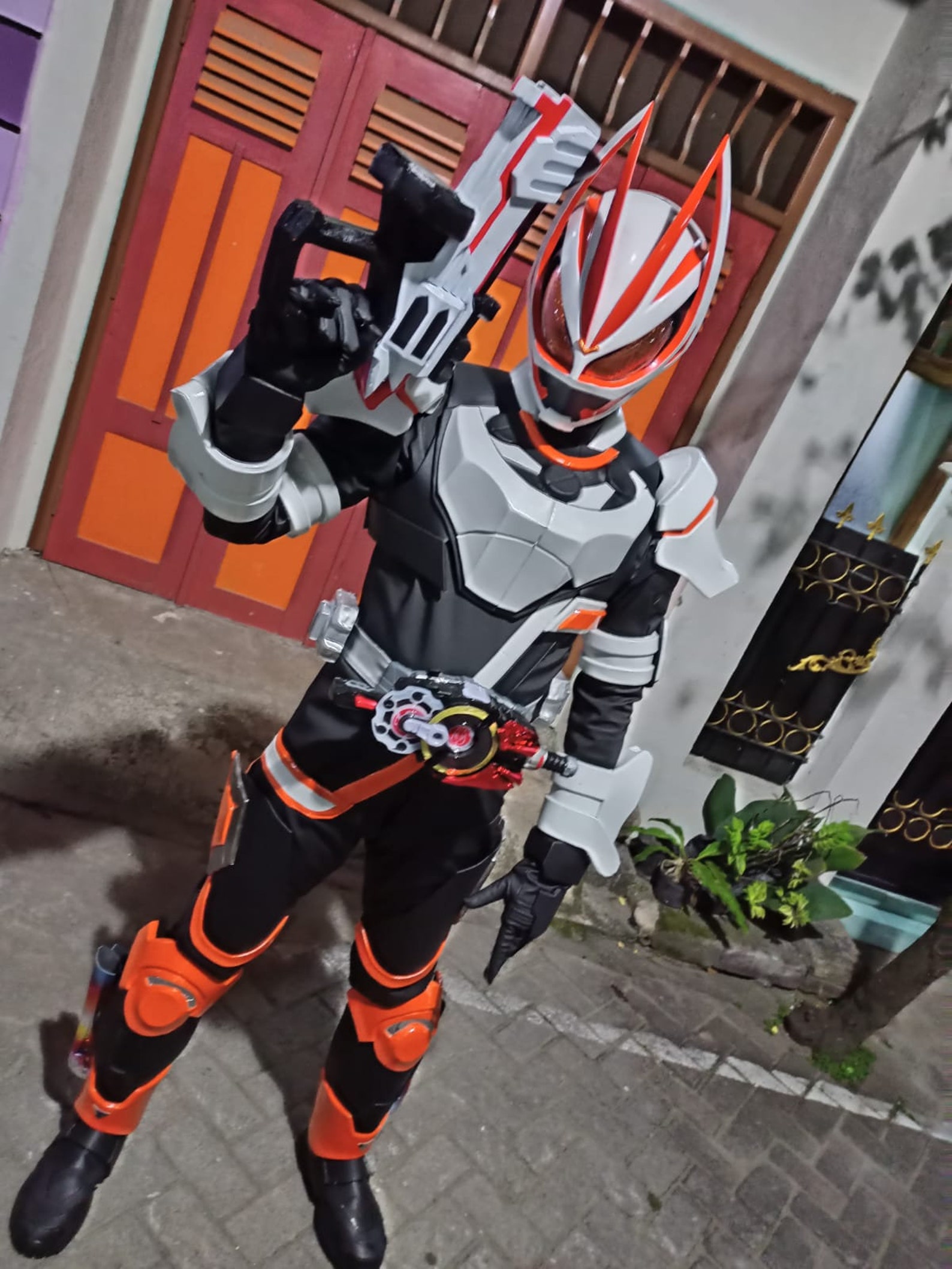 Kamen Rider Geats Magnum Boost Tokusatsu Suit Wearable Cosplay Costume ...