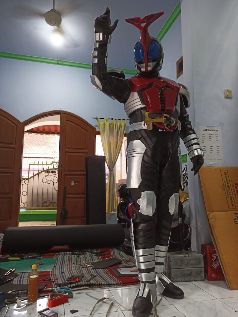 Kamen Rider Kabuto Tokusatsu Suit Wearable Cosplay Costume Commision ...