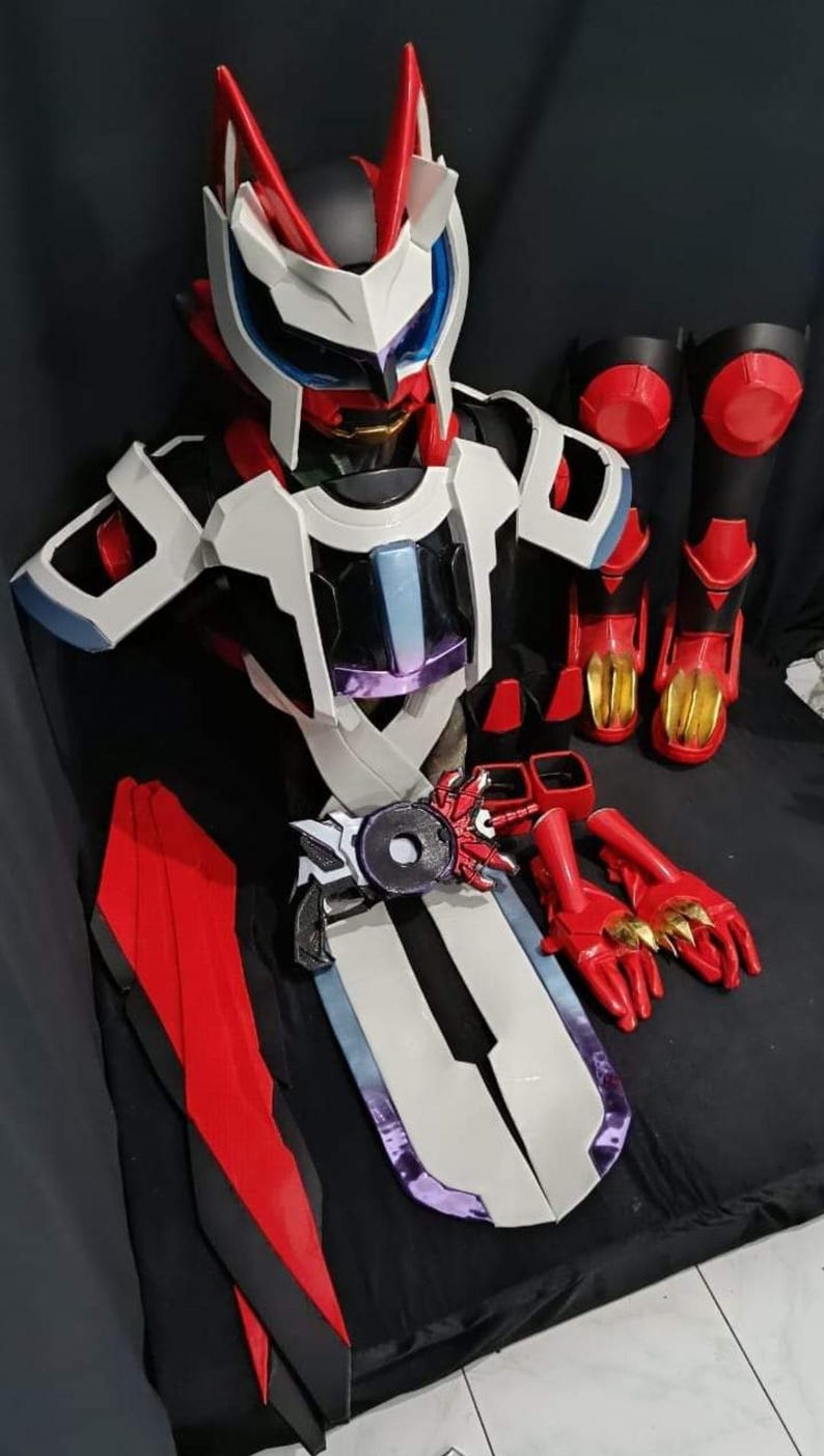 Kamen Rider Geats Lazer Boost Tokusatsu Suit Wearable Cosplay Costume ...