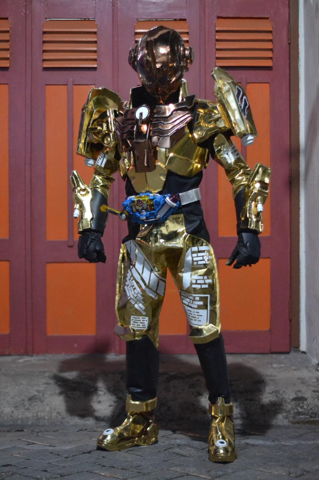 Kamen Rider Grease Wearable Cosplay Costume - Tokusatsu Suit - Etsy