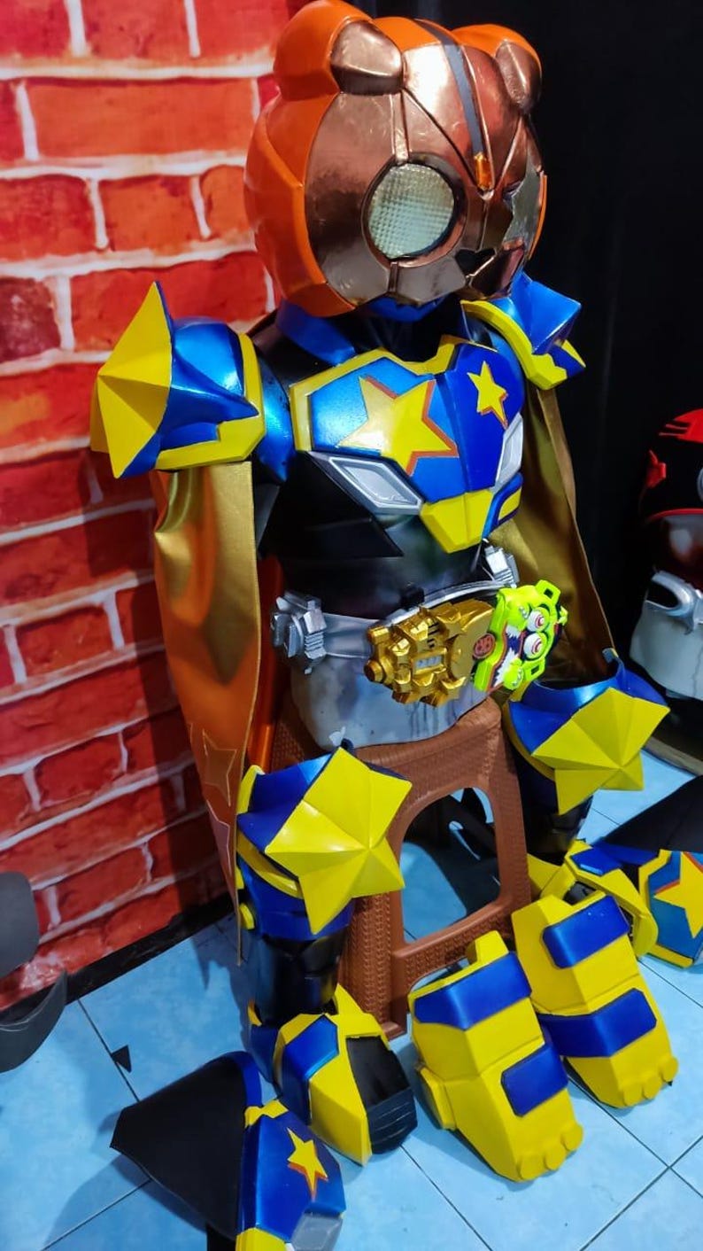 Kamen Rider Punkjack Monster Fever Form Wearable Cosplay Costume ...