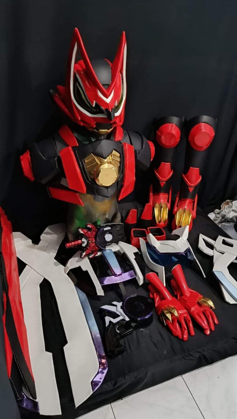Kamen Rider Geats Lazer Boost Tokusatsu Suit Wearable Cosplay Costume ...