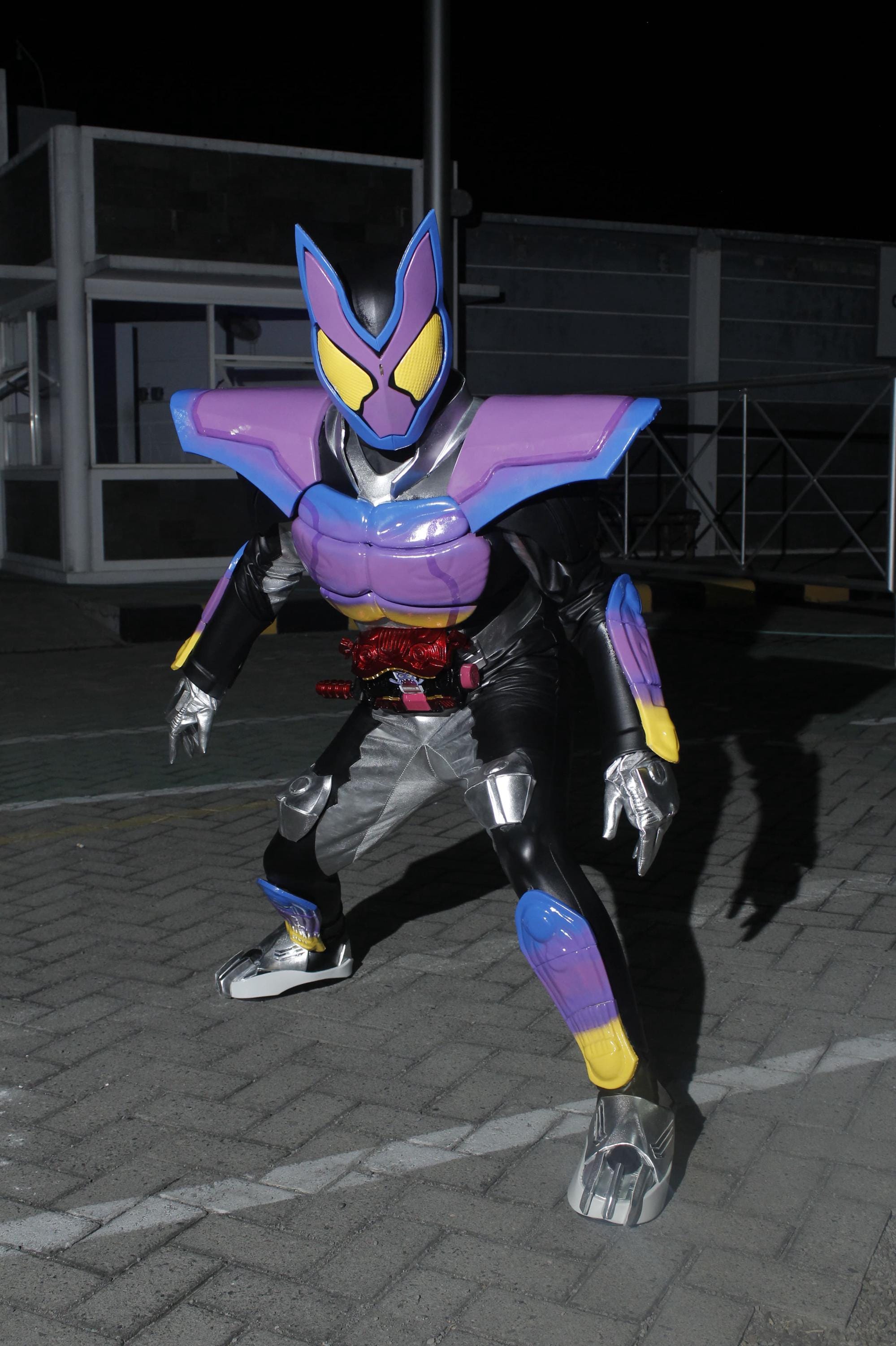 Kamen Rider Gavv Poppin Gummy Form Tokusatsu Suit Wearable Cosplay ...