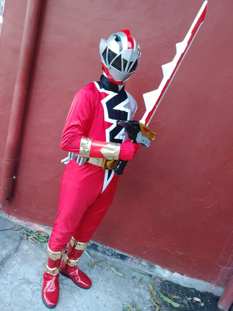 Kishiryu Sentai Ryusoulger Ryusoul Red Super Sentai Cosplay Wearable ...