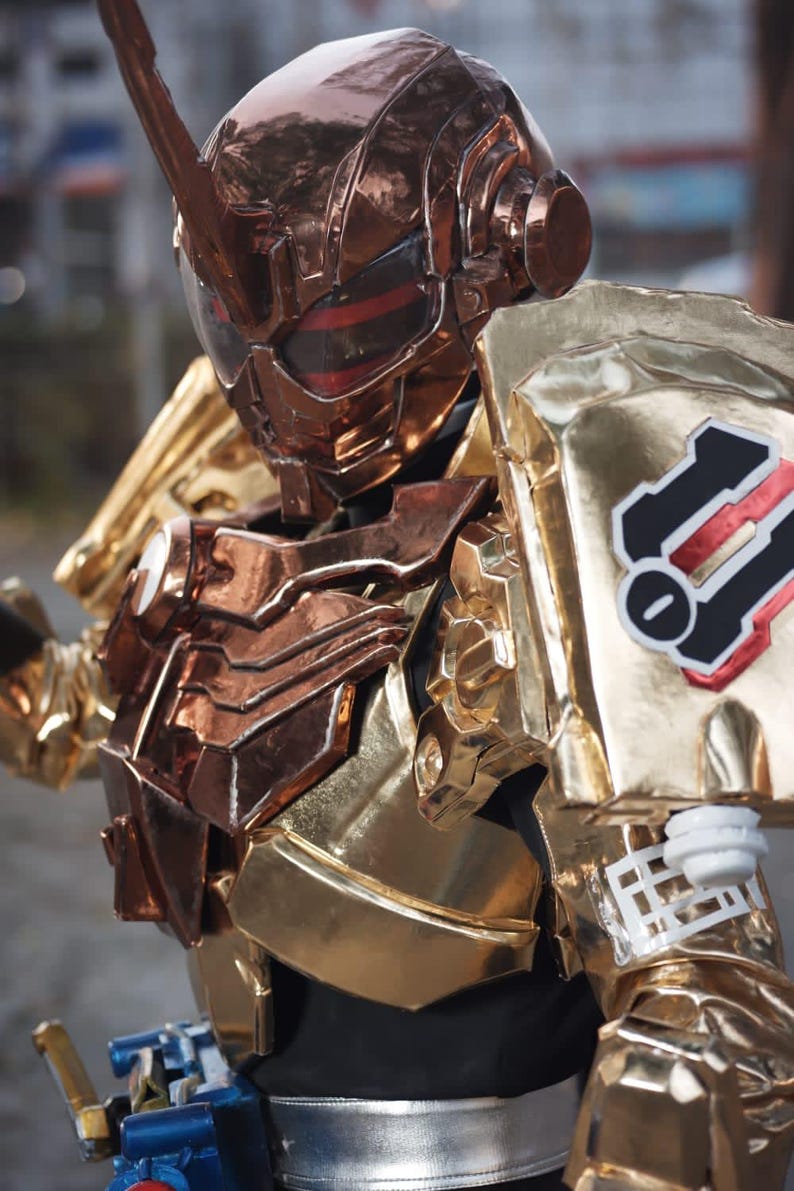 Kamen Rider Grease Wearable Cosplay Costume - Tokusatsu Suit - Etsy