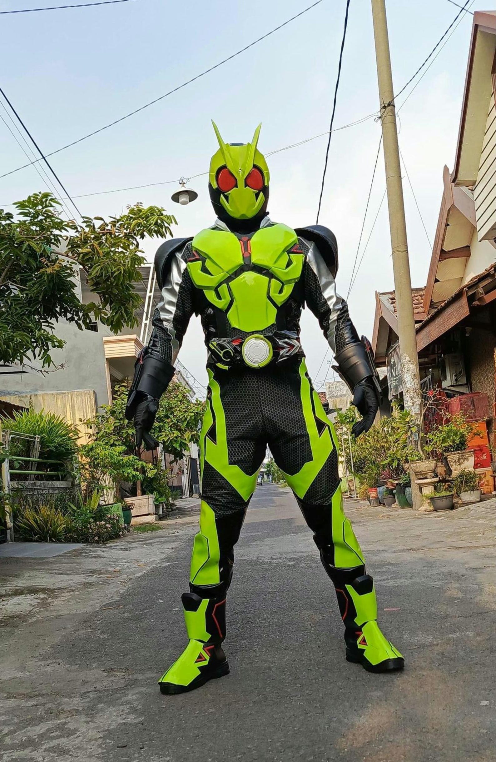 Kamen Rider Zero One Rising Hopper Tokusatsu Suit Wearable Cosplay ...