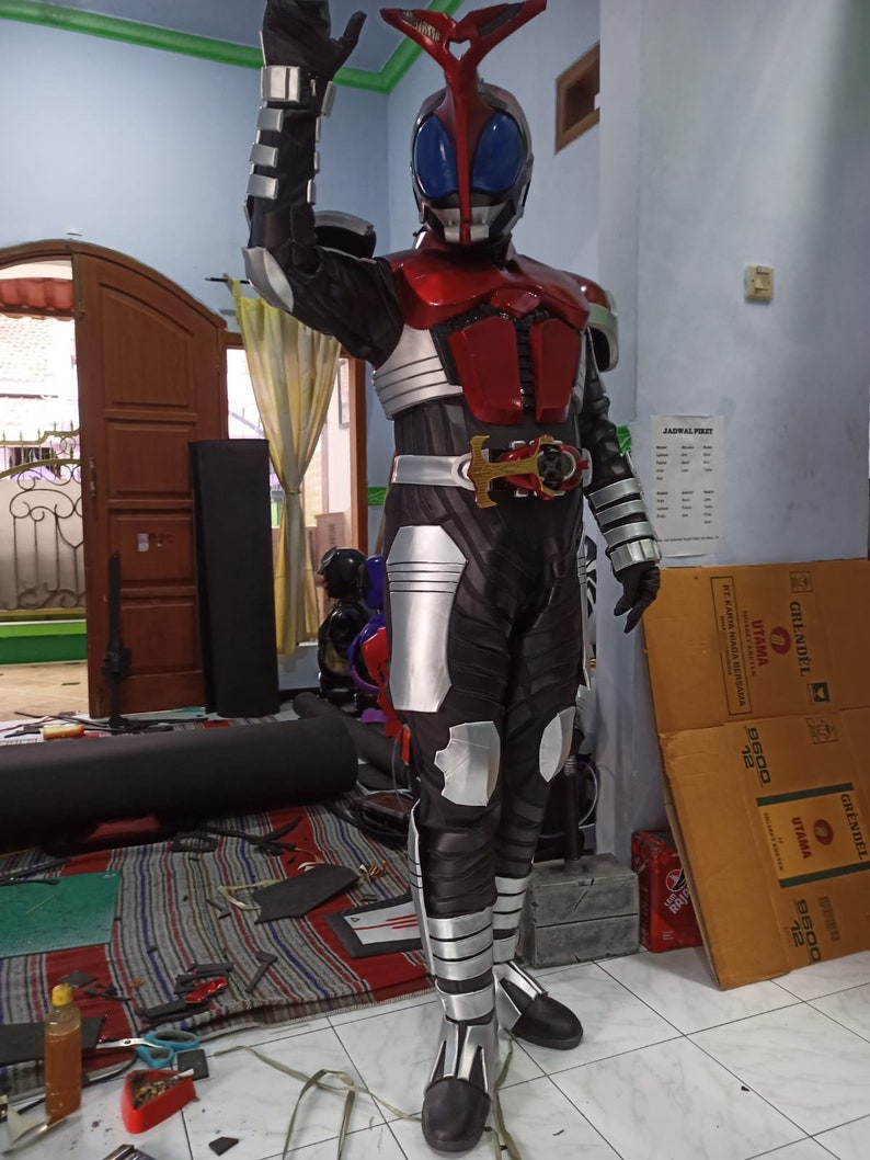Kamen Rider Kabuto Tokusatsu Suit Wearable Cosplay Costume Commision ...