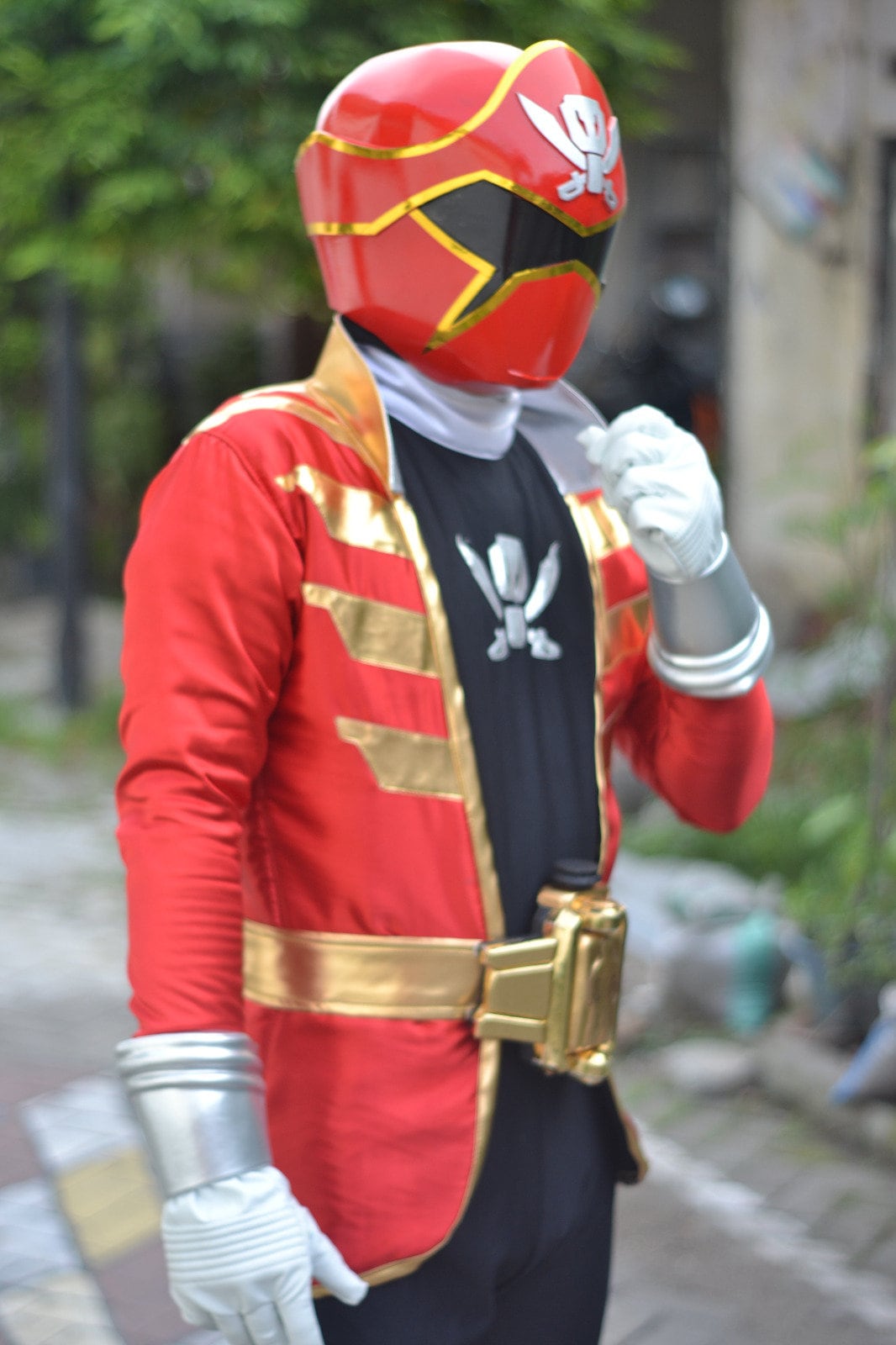Gokai Red Power Rangers Cosplay Costume Custom Order Etsy