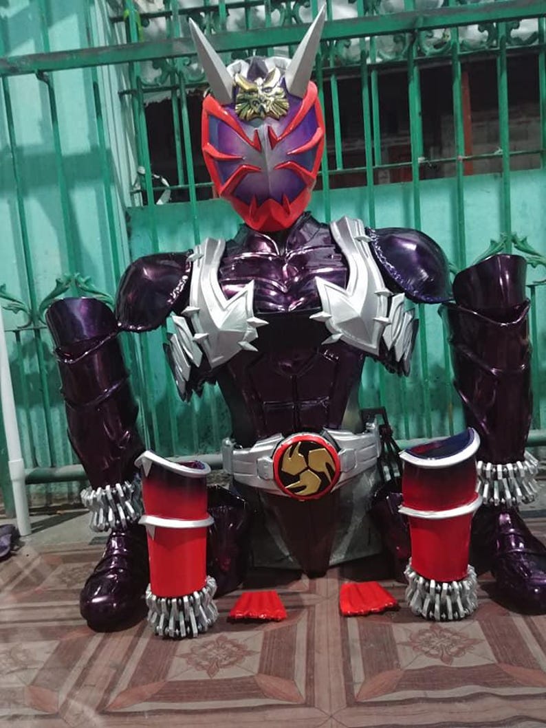 Kamen Rider Hibiki Wearable Cosplay Tokusatsu Costume Commision Order ...